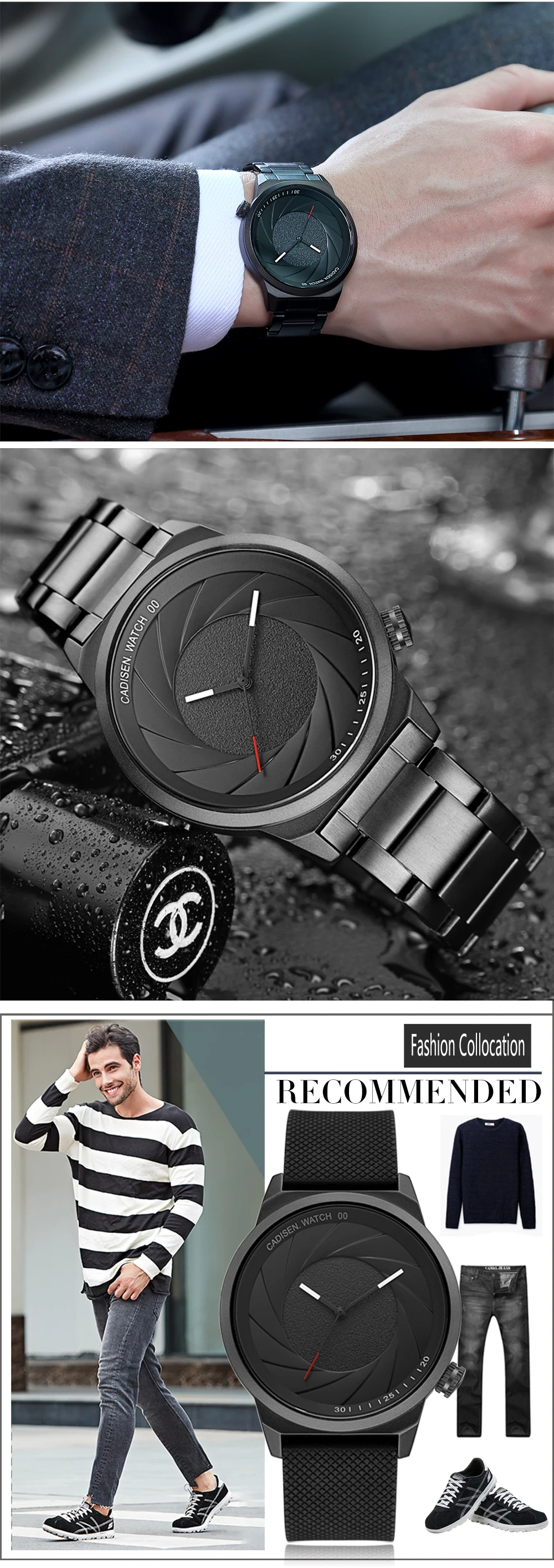 Unique Design Quartz Watch