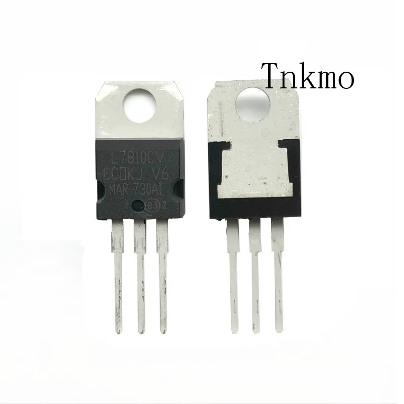 10pcs L7810CV L7810 LM7810 7810 TO220 Voltage Regulator IC 10V|ic ...