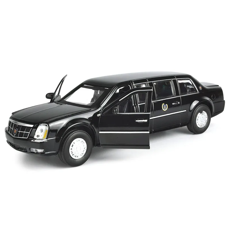 New 1:32 Cadillac DTS Alloy Car Model US. Presidential Limousine "One ...