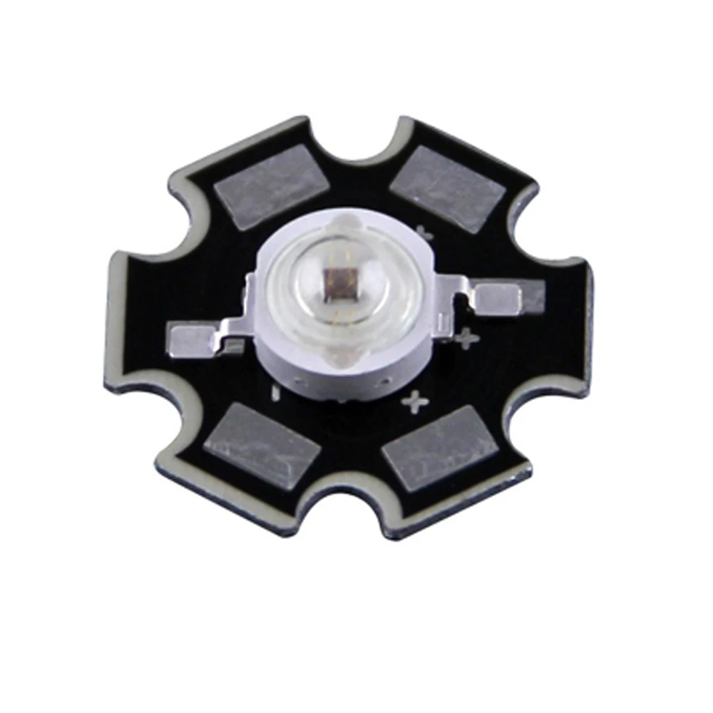 20pcs 3w 660nm deep red led chip epistar 3w 660nm red led chip 700mA ...