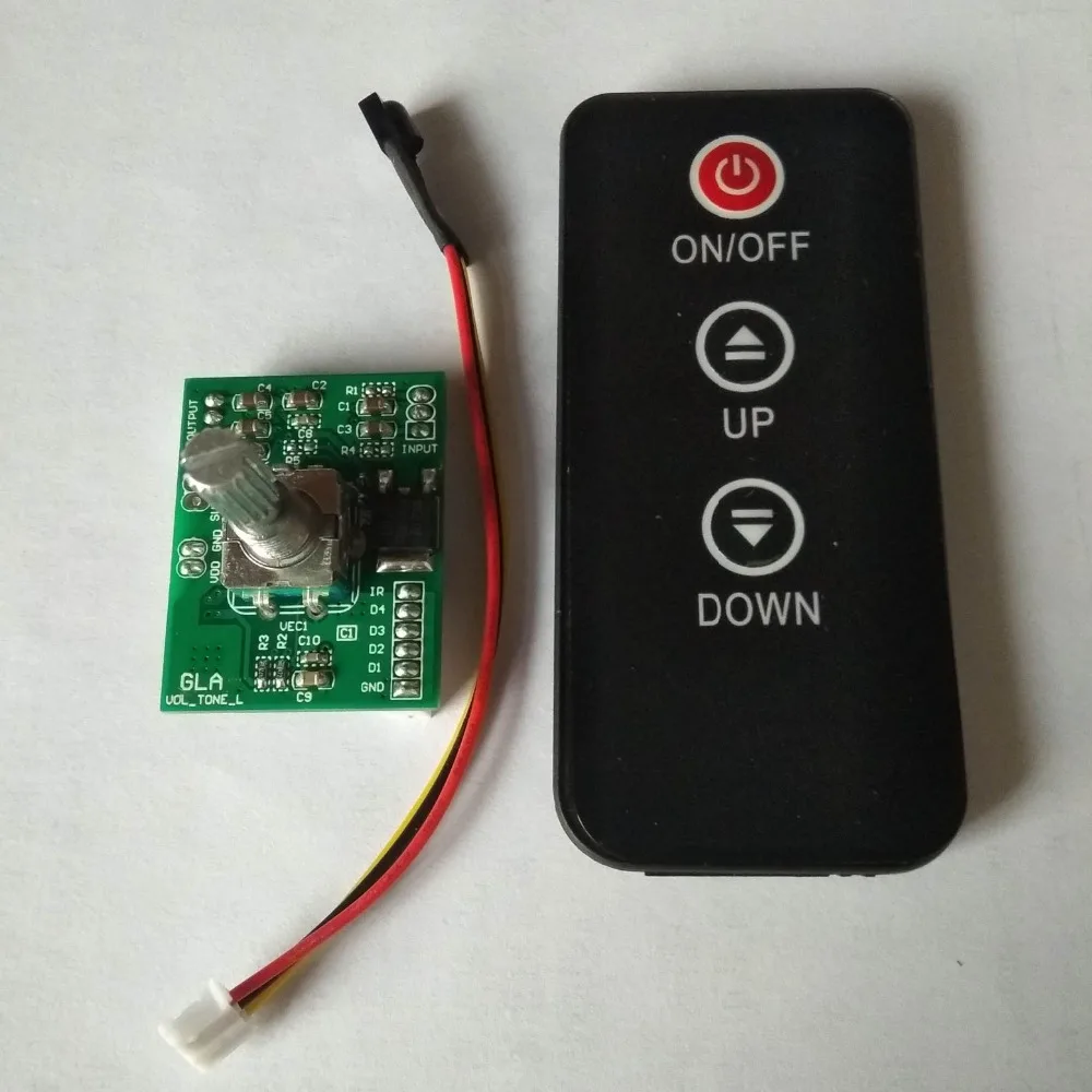 Double 100K / 50K remote volume digital potentiometer Volume control ...