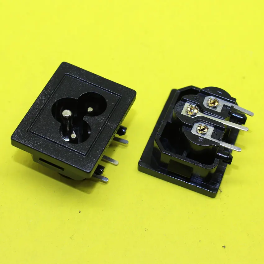Cltgxdd Ad 068 250v 2 5a 3 Pins Iec320 C6 Male Plug Ac Power Inlet