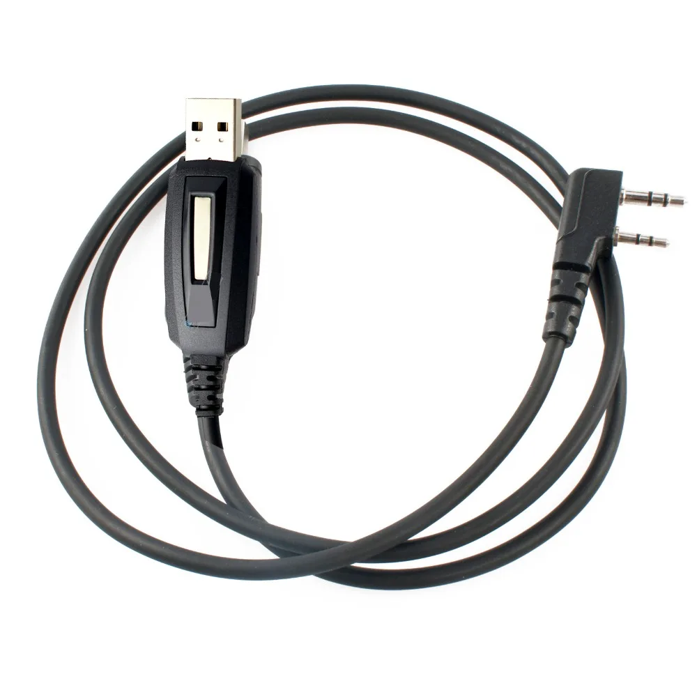 2 pin USB Programming Cable for DMR Radio TYT MD 380 Digital Walkie ...