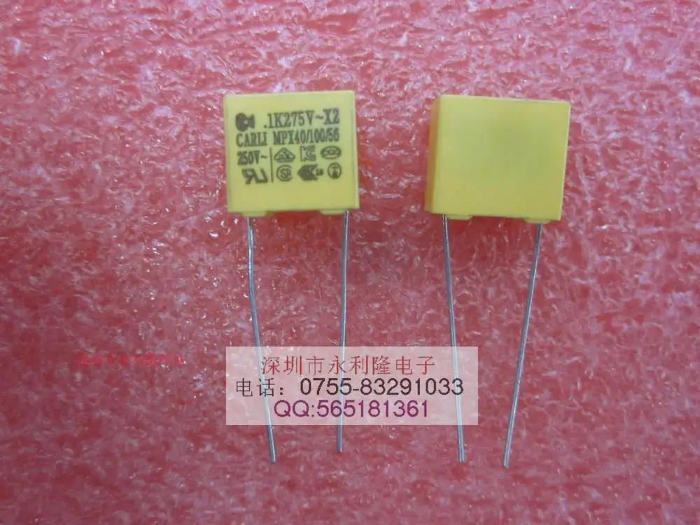 On The Capacitance Capacitors 0.1uf 275v 1k X2 X2 Safety Capacitors 104 ...
