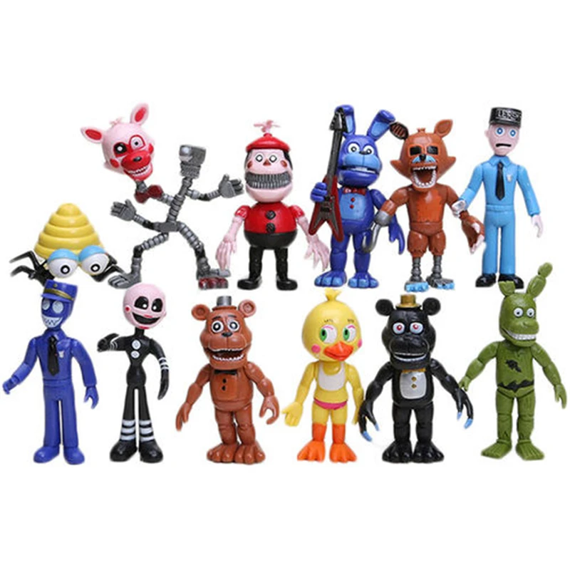 Buy Online New Led Light Five Nights At Freddy's 9-12cm FNAF 4/5/6/11 ...