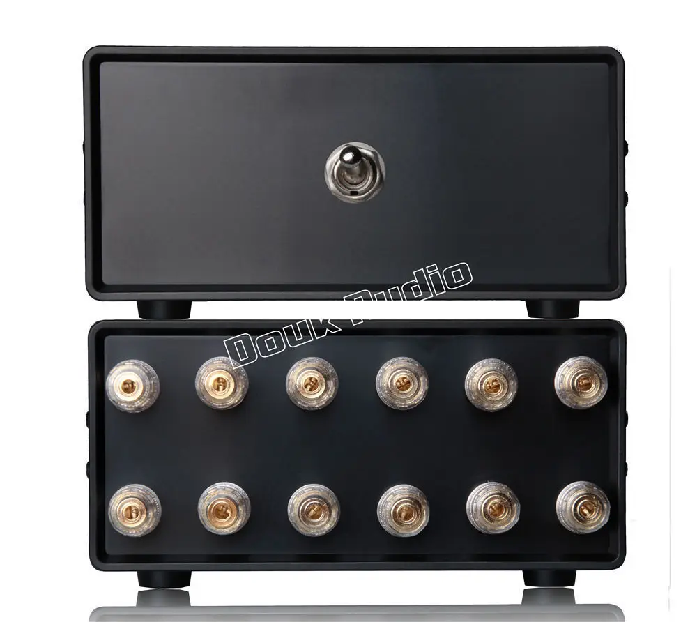 2017 Lastest Douk Audio 2(1) IN 1(2) OUT Amplifier / Speaker Audio ...