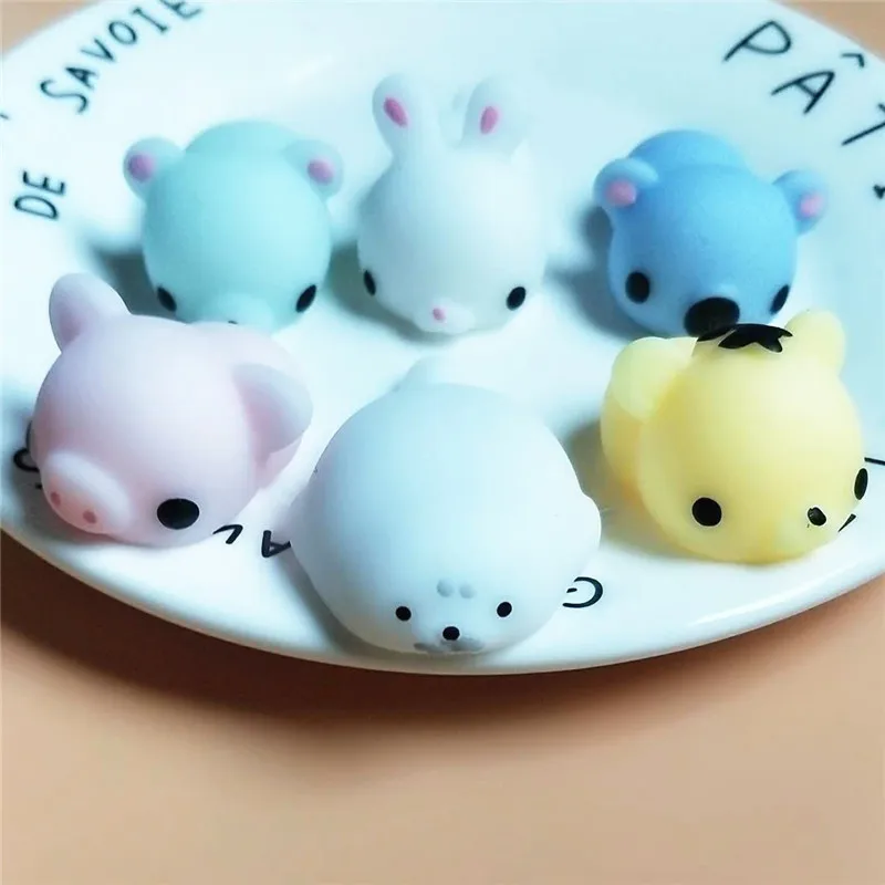 Squishy Antistress Mini Cute Cat Squishy Antistress Ball Squeeze Mochi ...