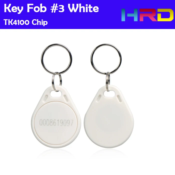 RFID Key Fob TK4100 ID card key fob logo printing abs 03 model for ...