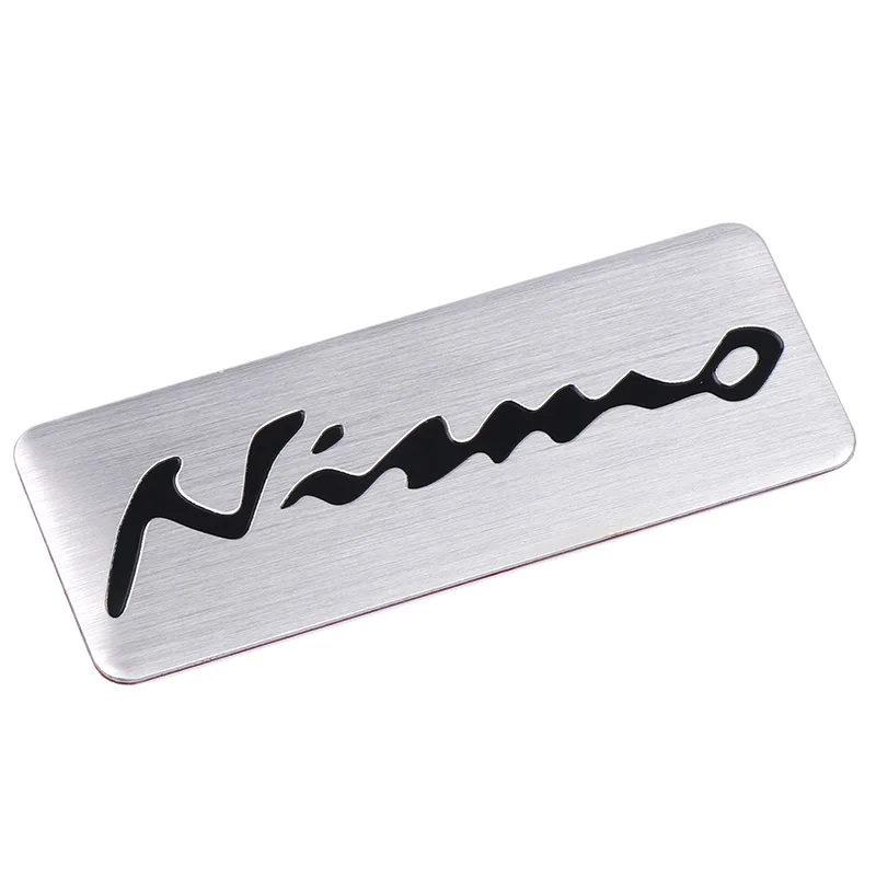 Car Sticker Aluminum Nismo Badge Emblem Decal For Nissan Nismo Tiida ...