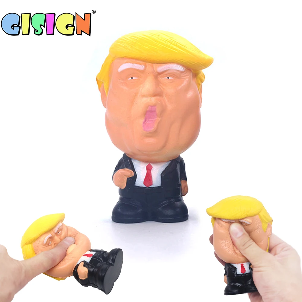 Bonito trump squishy stress squeeze bola jumbo engraçado legal novidade ...