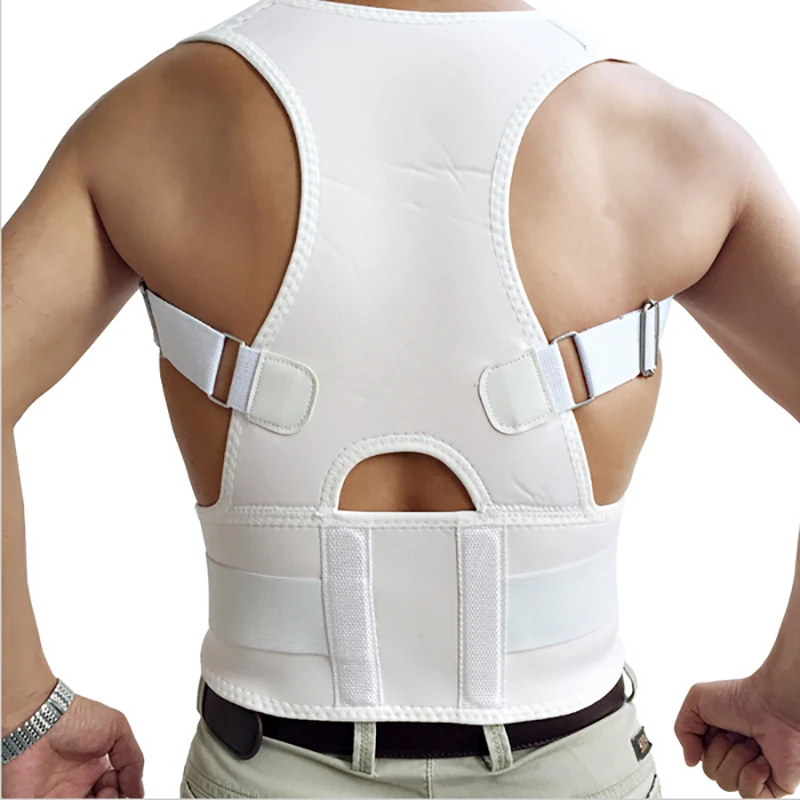 Posture Adjustable Neoprene Lumbar Spine Support Lower Elasticated Back ...