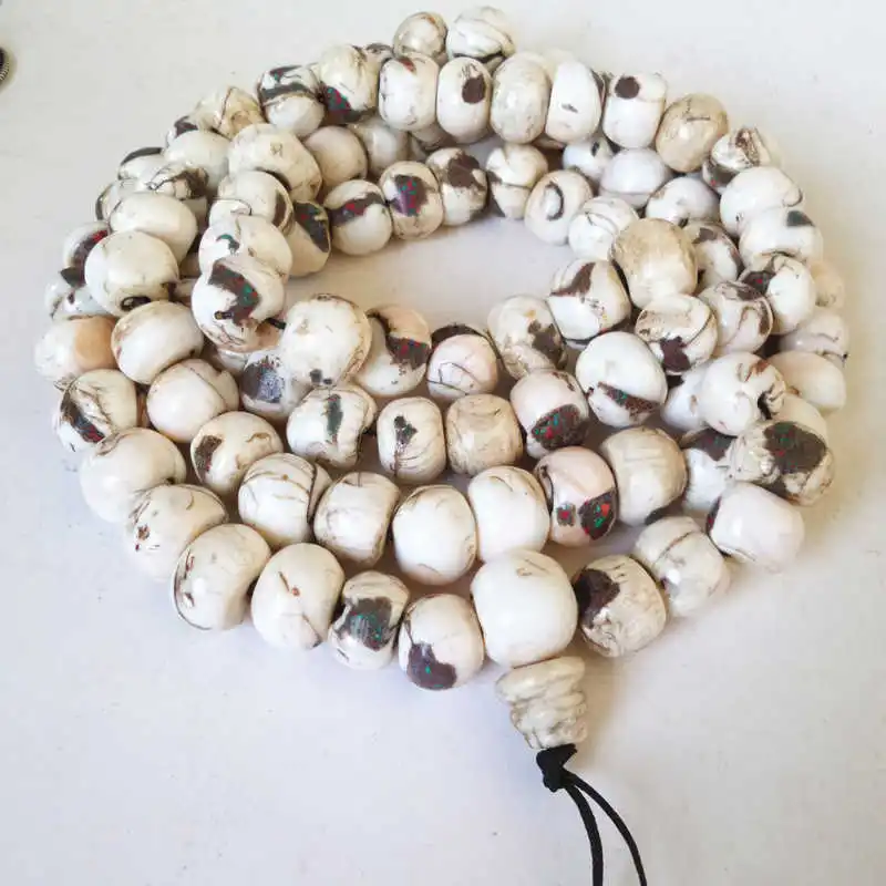 Aliexpress.com : Buy BRO867 Tibetan 108 old Conch shell Prayer Mala ...