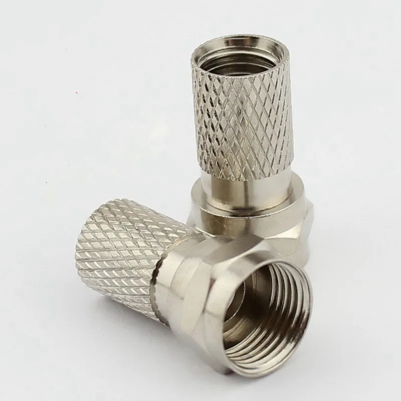 Cable-connector-Inch-metric-self-tightening-f-head-screw-f-satellite ...