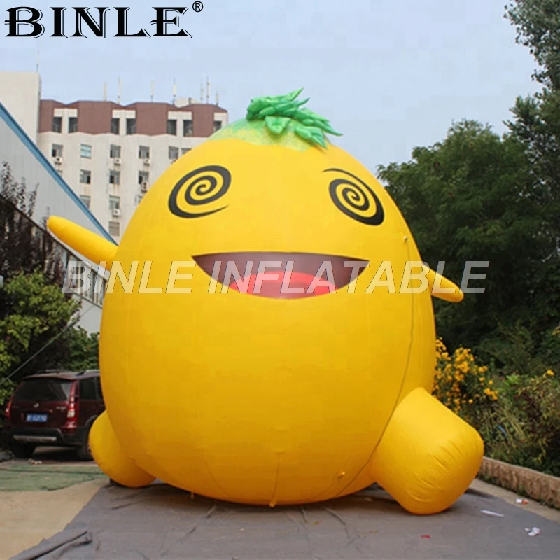Hot sale advertising 5m airblowing giant inflatable mango inflatable ...