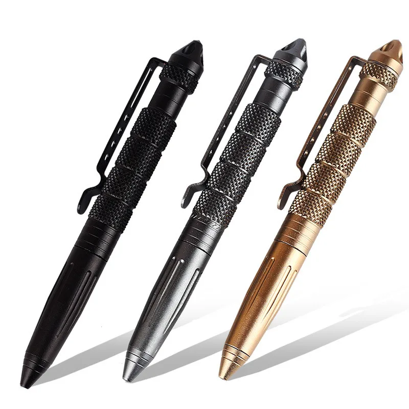 Hunting Survival Self Defense Tactical Pen Camping Multifunctional Tool ...