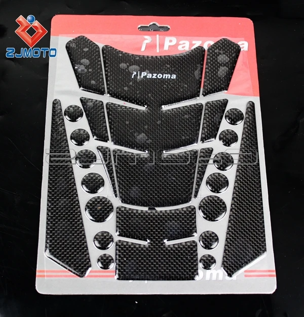 Motorcycle Fuel Tank Stickers Carbon Fiber Tank Protector Pad Decal ...