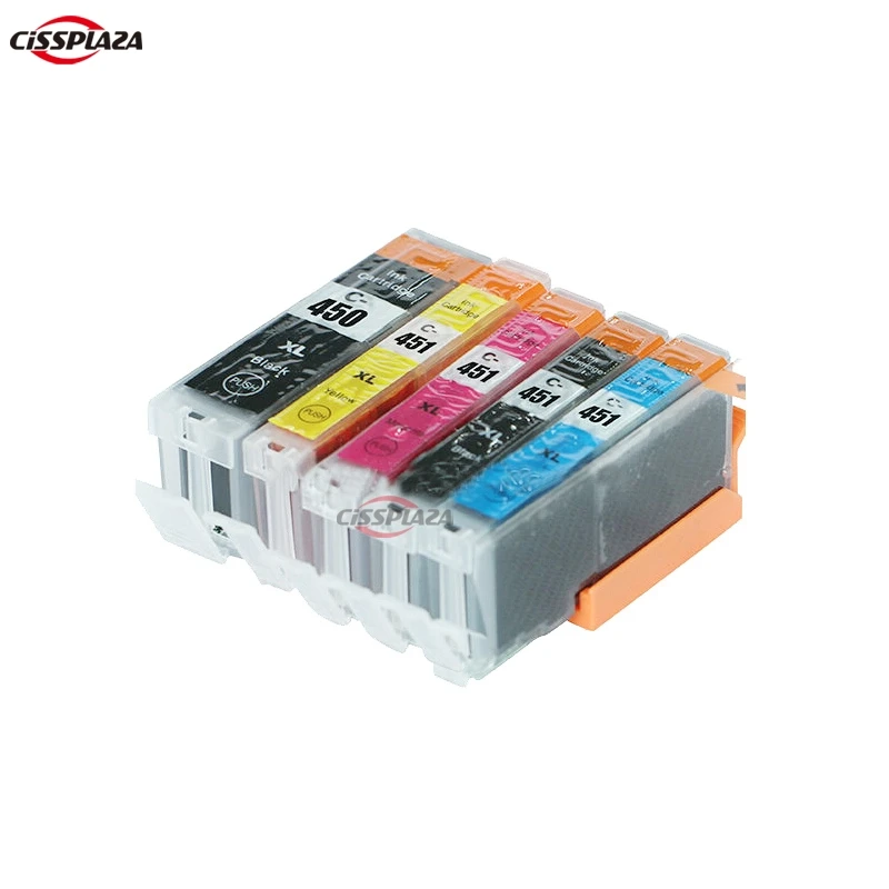 Cissplaza 15 X Compatible Ink Cartridges Pgi450 Cli451 For Canon Ip7240 ...