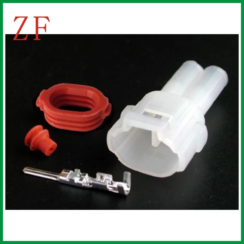 Conector macho para terminal de automóveis, conector de fio de 2 pinos ...