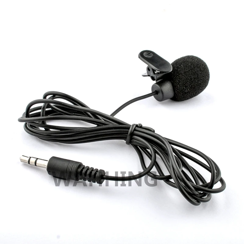 30Hz~15000Hz Mini 3.5mm Tie Lapel Lavalier Clip On Microphone Active ...