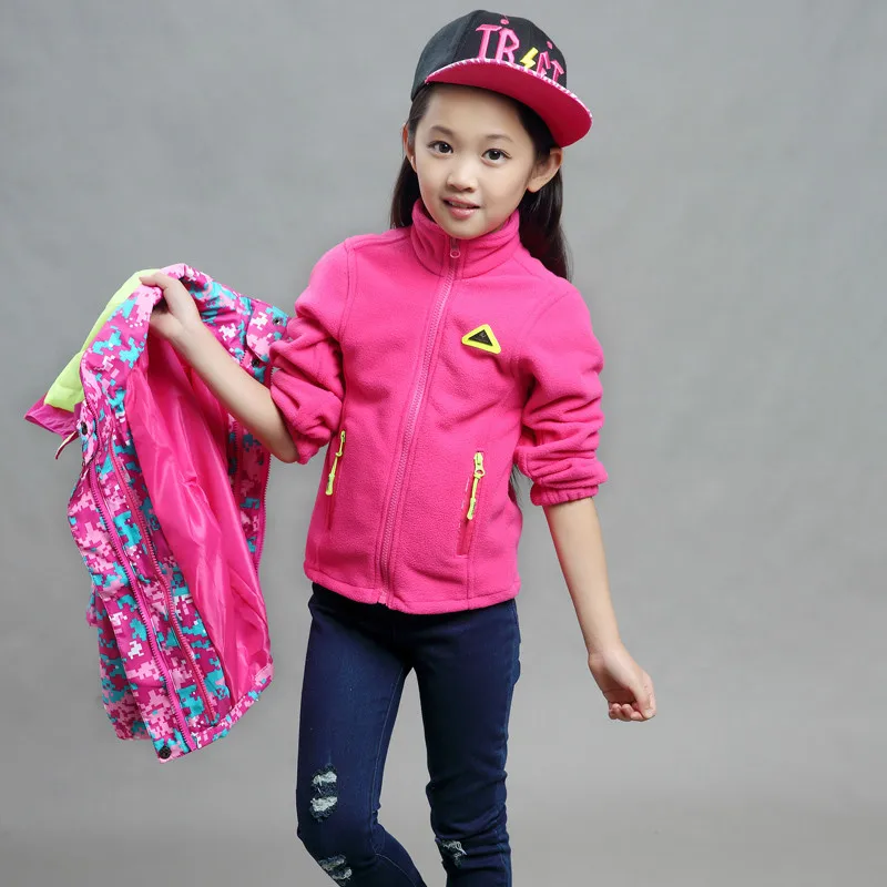 Spring Children Outdoor Jacket Girls Breathable Waterproof Windbreaker ...