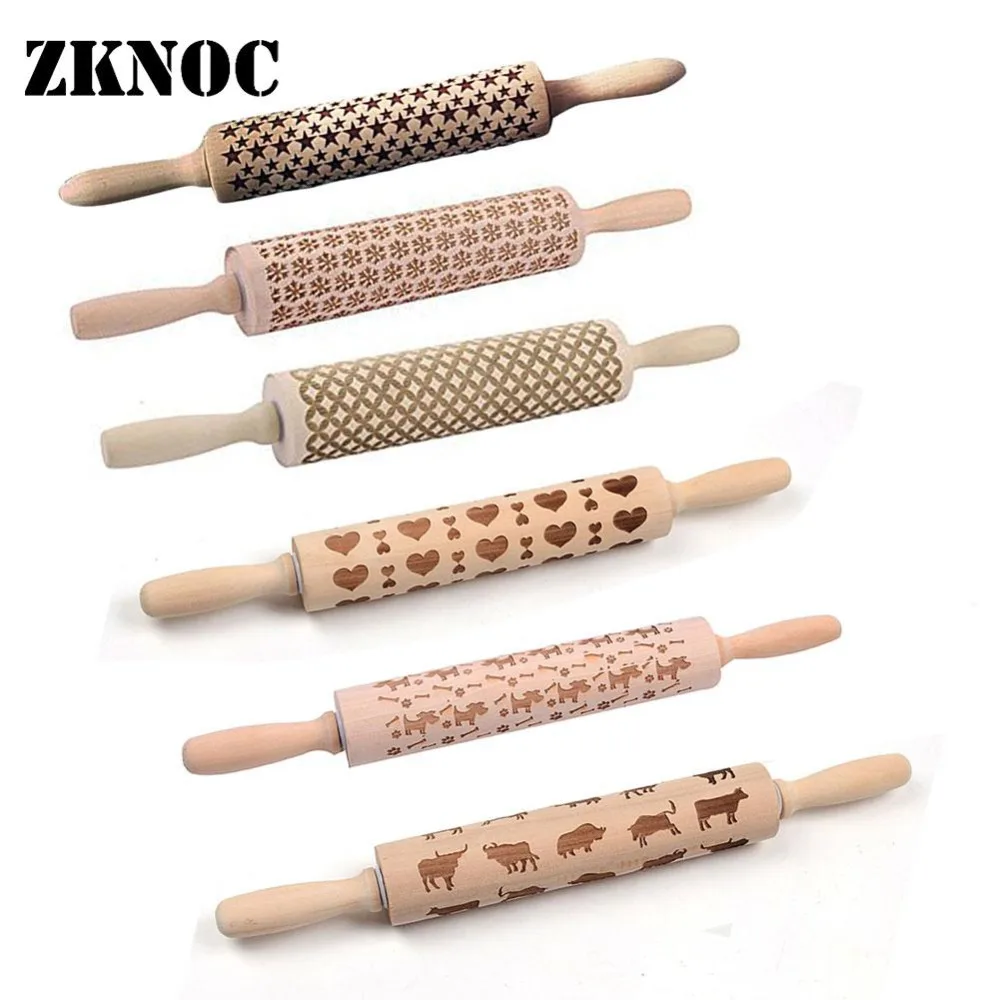 Wooden Rolling Pin for Mastic Rolling Pin Embossing with Pattern ... Wooden Rolling Pin for Mastic Rolling Pin Embossing with Pattern ...