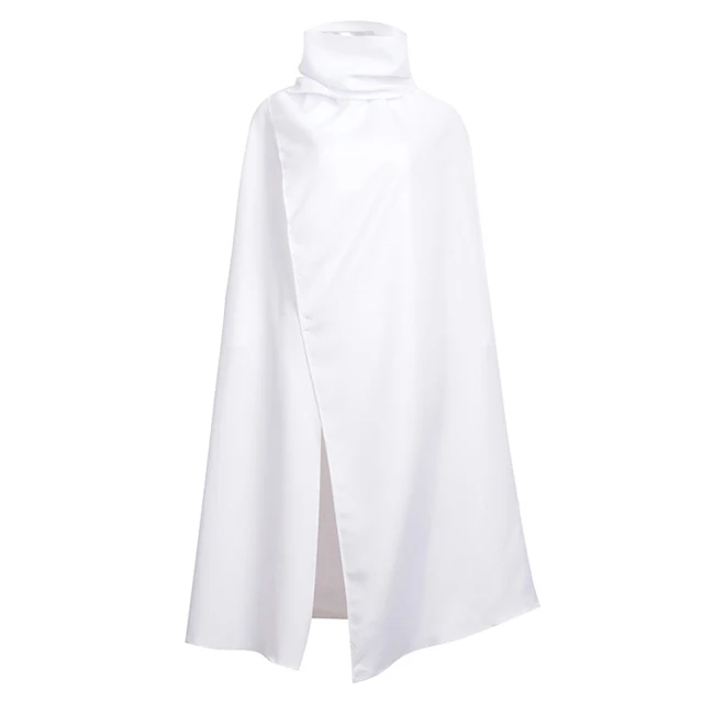 Unisex Marine Soldier White Cosplay Cloak Costume - One piece ...