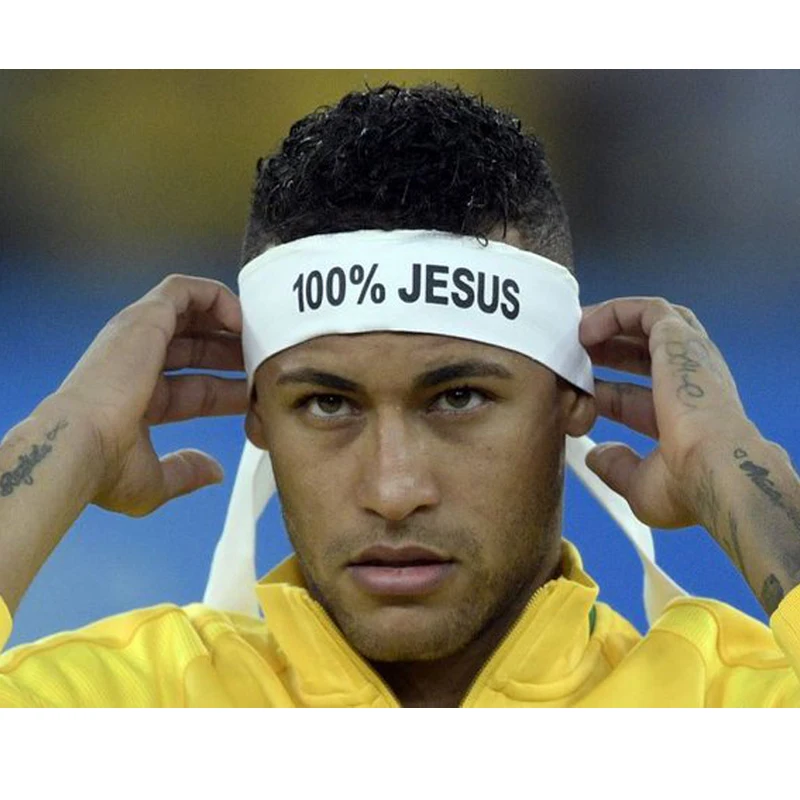 Faixa-de-cabe-a-esportiva-de-basquete-estampa-de-jesus-tiara-de ...