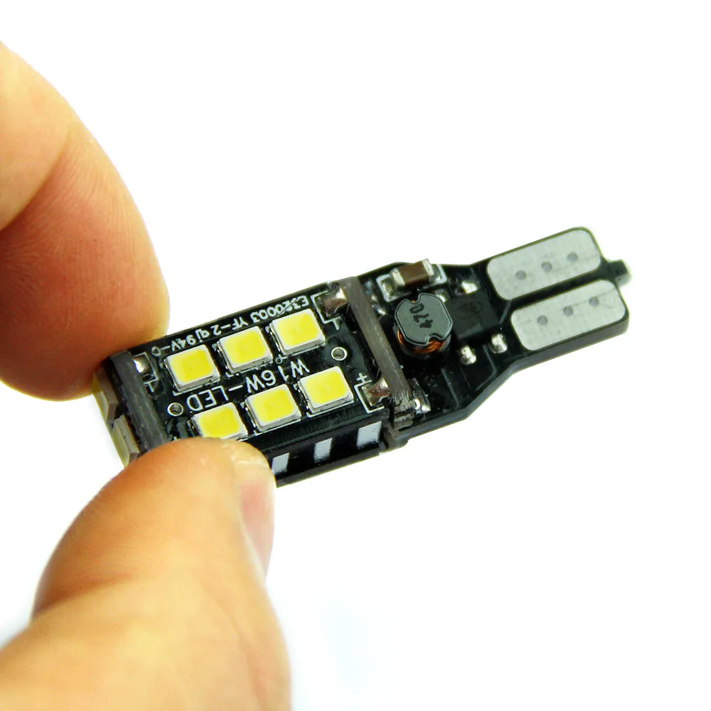 Universal 2pcs Lumens CAN BUS T15 High Power LED White Backup Reverse ...