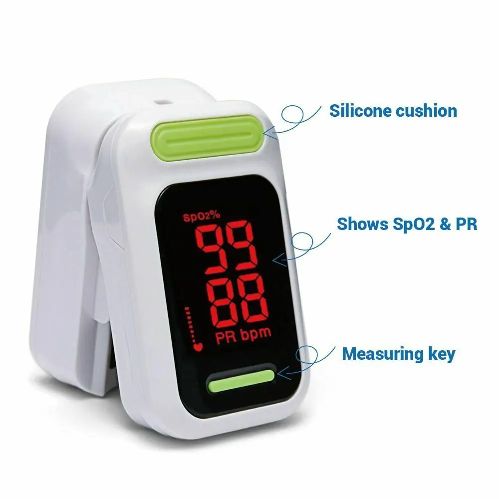 Digital Portable Pulsioximetro Fingertip Pulse Oximeter De Pulso do ...