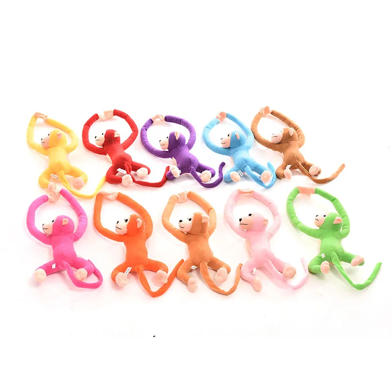Curtains Monkey Stuffed Animal Doll Toys 68cm Small Colorful Long Arm ...