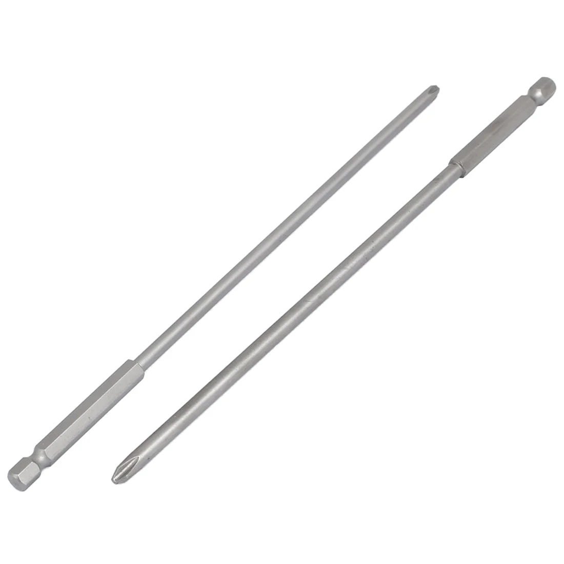 2 x New Style 200 mm PH2 Magnetic 4.5 mm Phillips Screwdriver Silver ...