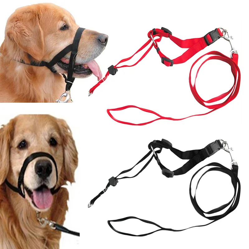 Newly 1 Pcs Pet Dog Anti bite Mouth Guard Cover Adjustable Breathable ...