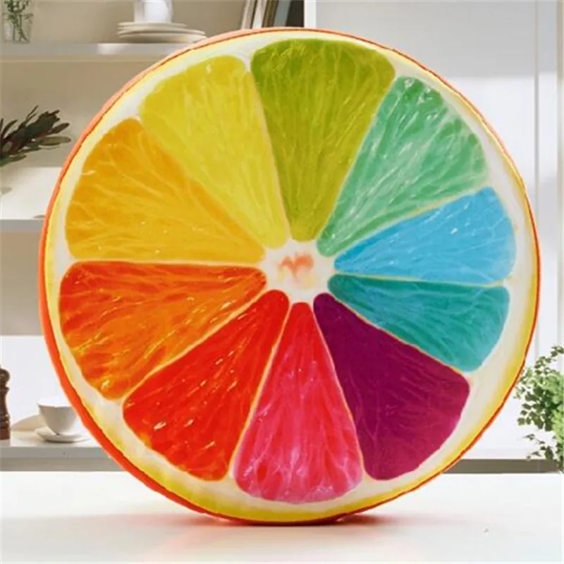 Fruta forma del asiento, diámetro de 39 cm, la altura es 6 cm, color ...