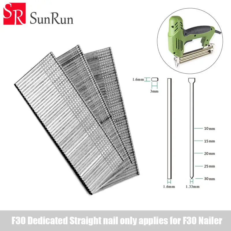 The F30 Dedicated Straight nail, Air gun nails Carpentry Nailgun Of gas ...