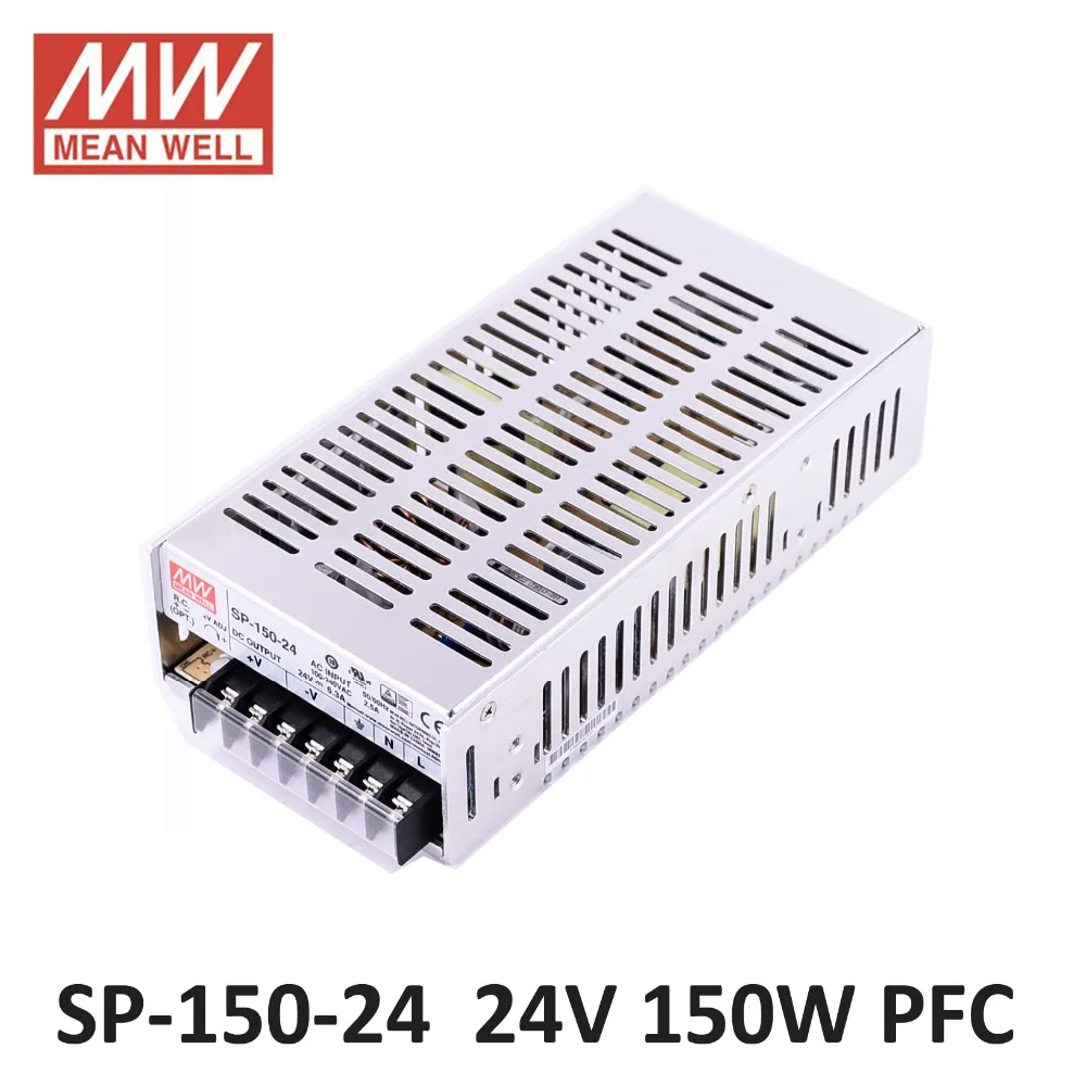 MEAN WELL SP 150 24 power supply unit 24V 6.3A 150W PFC function 85 ...