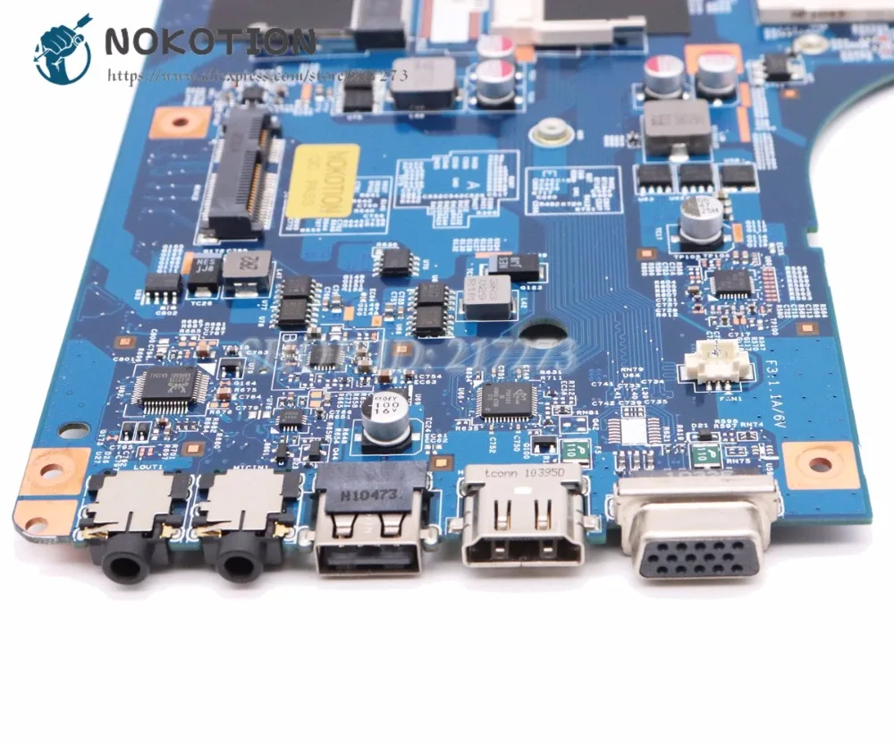NOKOTION материнская плата для ноутбука acer aspire 7741 7741Z 7741G ...