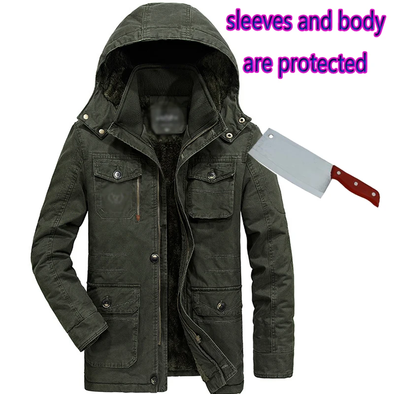 Self-Defense-Security-Clothing-Anti-cut-Stab-Slash-Proof-Jacket-Coat ...