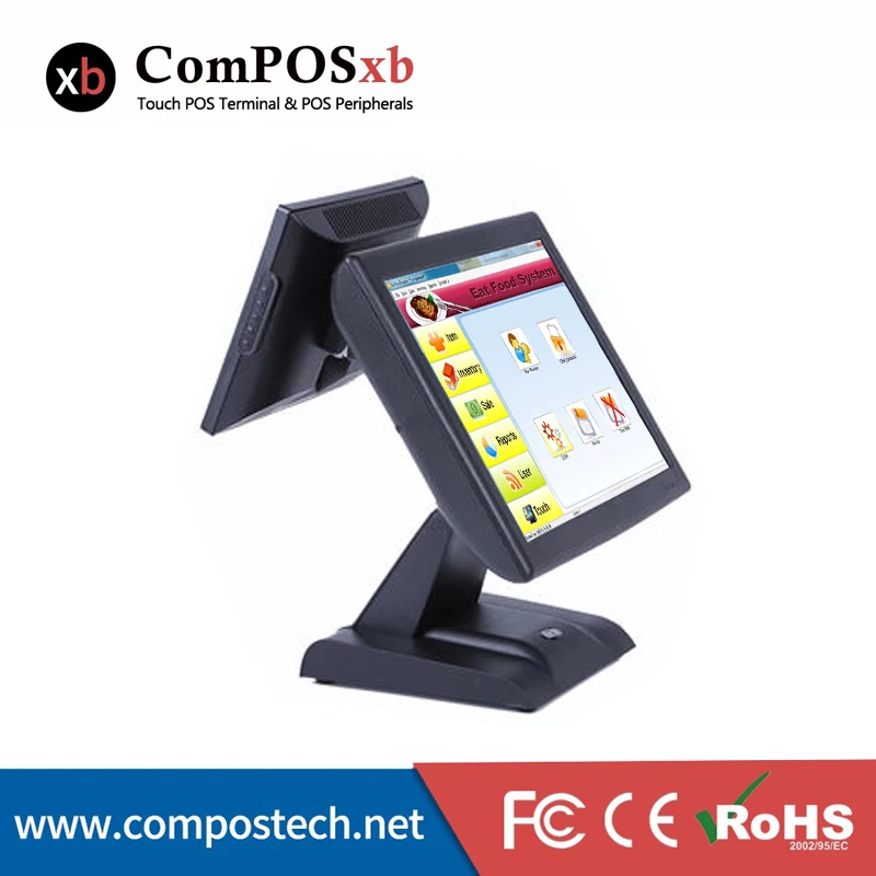 15"12" touch POS machine touch pos system pos all in one pos system|pc ...