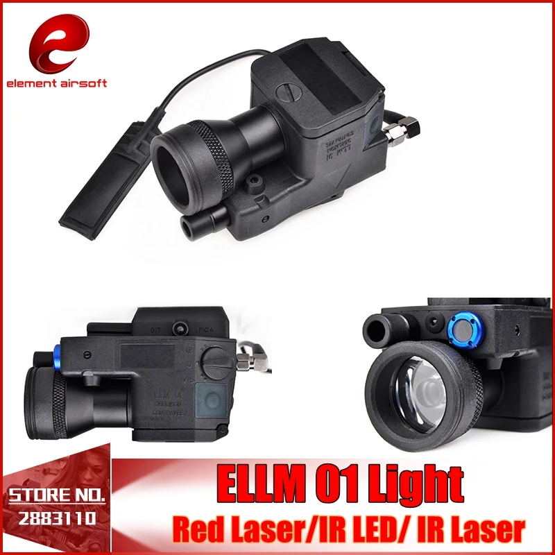 Element linterna táctica Airsoft Softair, versión de pistola, luz Led ...