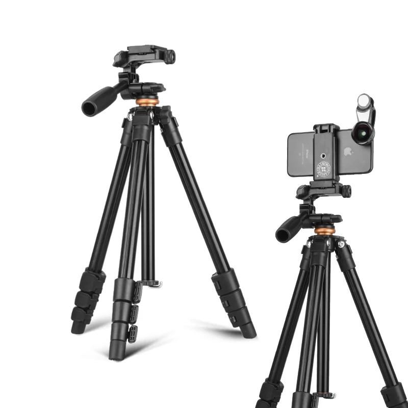 Qzsd 2018 New Q160a Portable Mobile Phone Tripod Outdoor Trip Shooting
