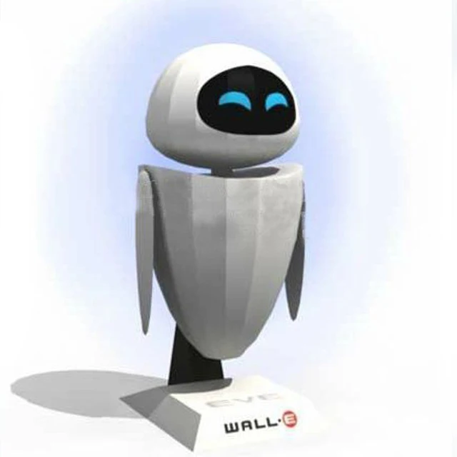 Best gift Children DIY TOY 3D Paper Puzzle model Robot Story Wali eva ...