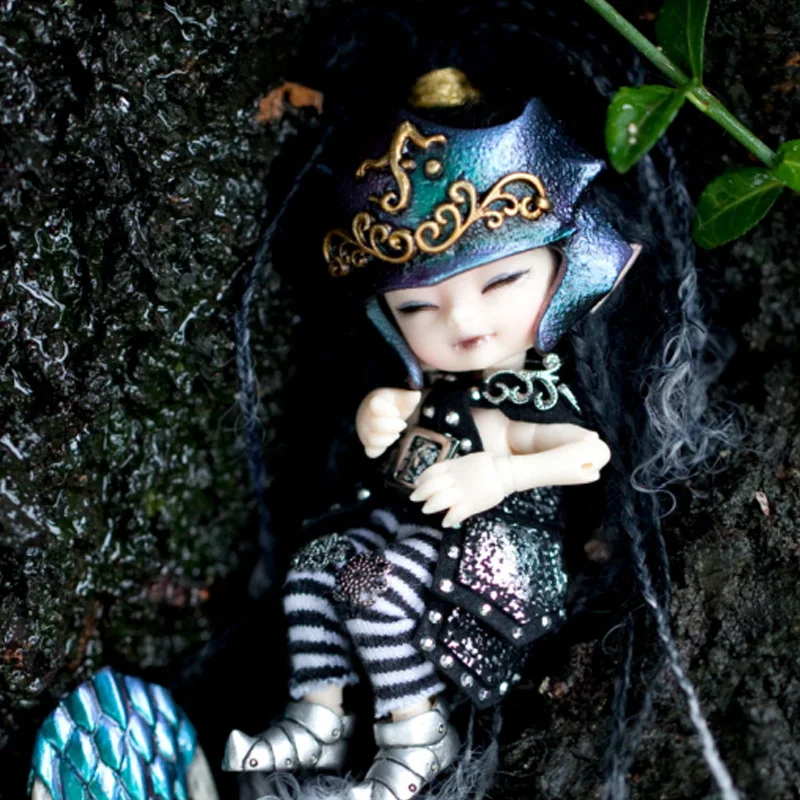 FreeShipping Fairyland Realpuki A ki 1/13 Doll BJD Mini Ball Joint Doll Toys Send Gift luodoll ...