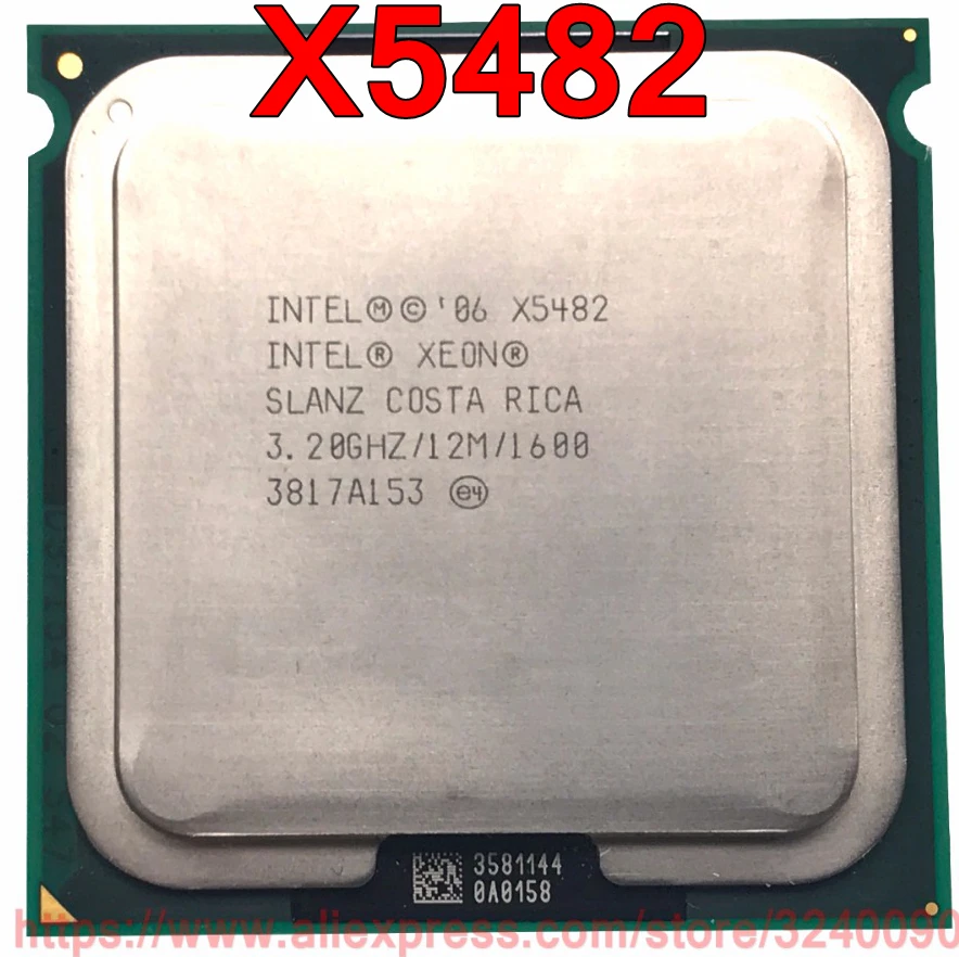 Original Intel CPU Xeon X5482 Processor 3.20GHz/12M/1600MHz Quad-Core ...