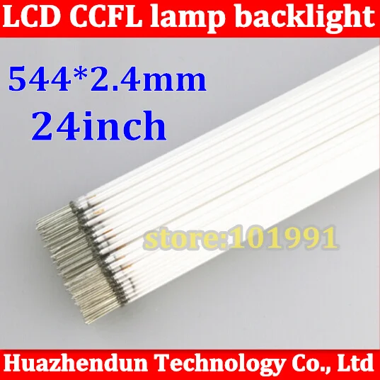 20pcs Hot Sale CCFL 544mm * 2.4mm 24" wide screen CCFL tube Cold ...