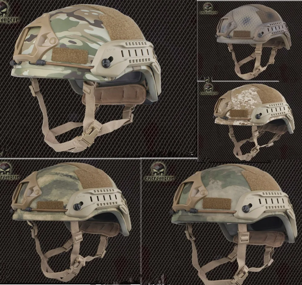 EMERSON ACH MICH 2001 special edition helmet EM8979camouflage Tactical ...