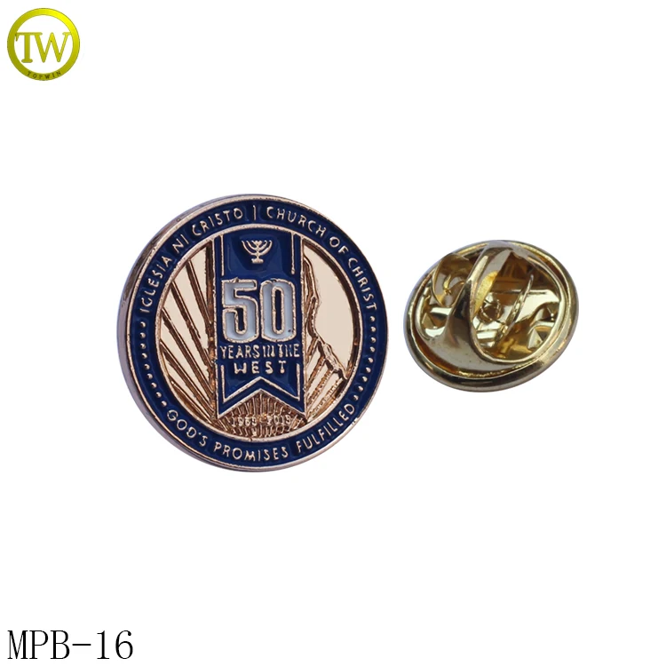 Aliexpress.com : Buy MPB16 Round metal soft enamel lapel pin,hard ...