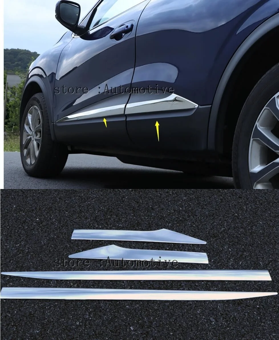 2016-2017-2018-2019-FOR-Renault-Kadjar-stainless-steel-DOOR-SIDE-LINE ...