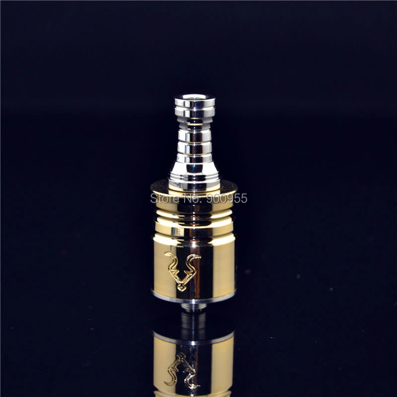 Taurus RDA 24K Gold Stainless Steel Rebuildable Dripping Atomizer 510 ...