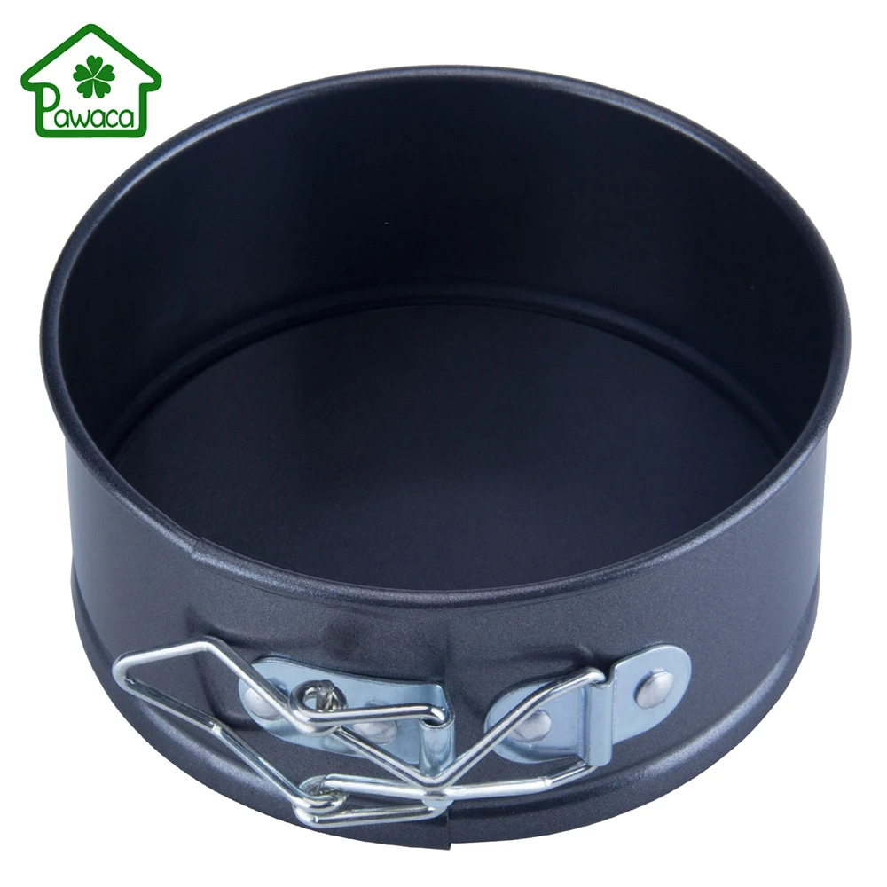 1pcs Carbon Steel Nonstick Bakeware Springform Pan Baking Mold Round Cake Mold Chiffon Cake Mold