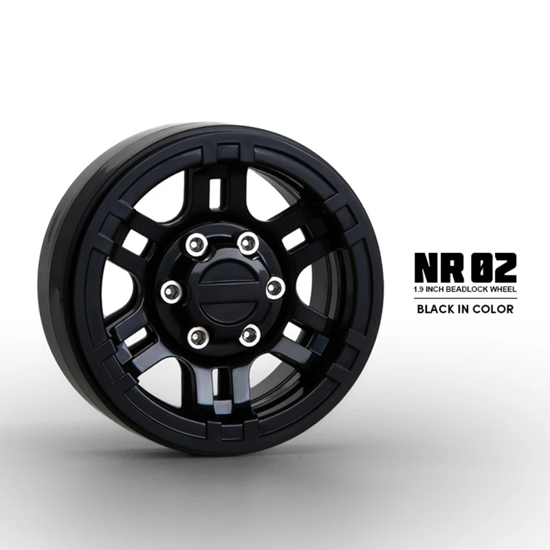 1/10 Scale RC Truck Plastic Wheels Rims 1.9 Beadlcok Wheel (4) For Rock ...